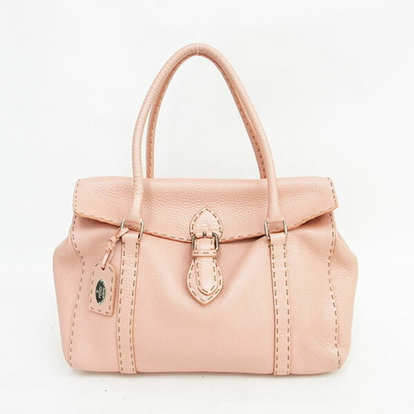Fendi | Bags | Fendi Selleria Tote Bag Pink | Poshmark